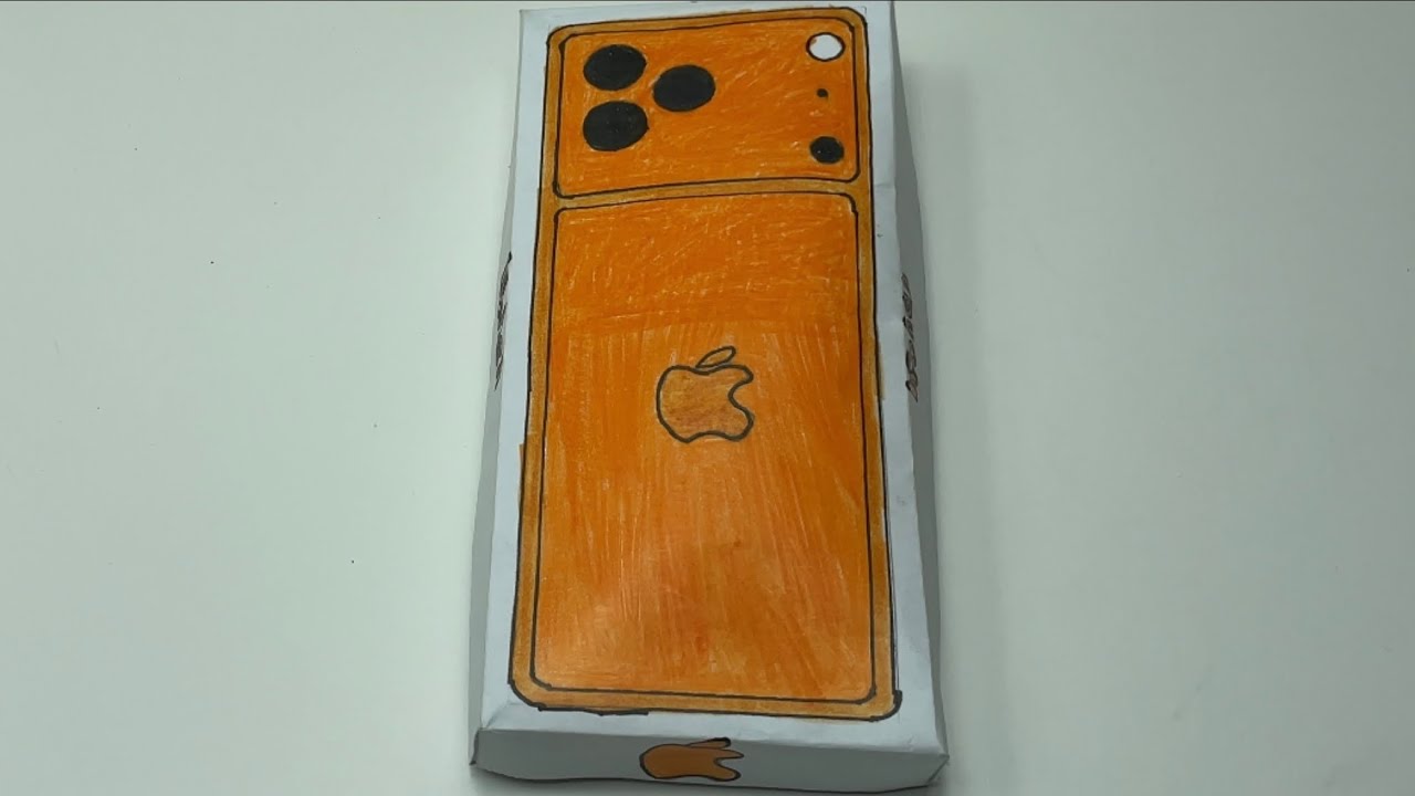 Unboxing the Orange Paper iPhone 17 Pro Max 🧡📱 | Relaxing ASMR Craft ...