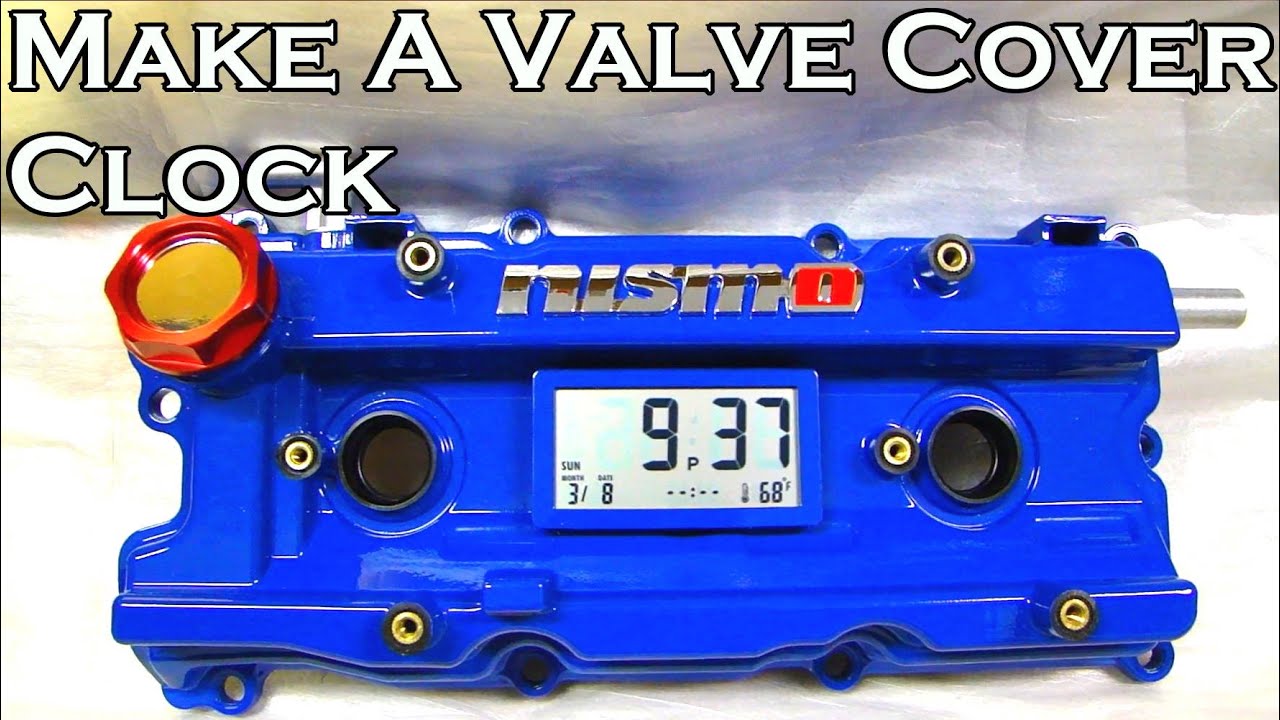 How To Make A Valve Cover Clock - Fun Project! - YouTube