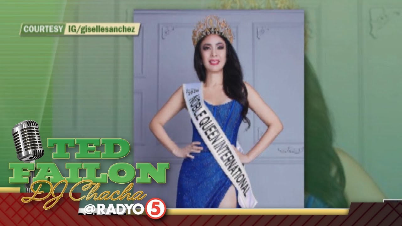 Giselle Sanchez, beauty queen title holder na - YouTube
