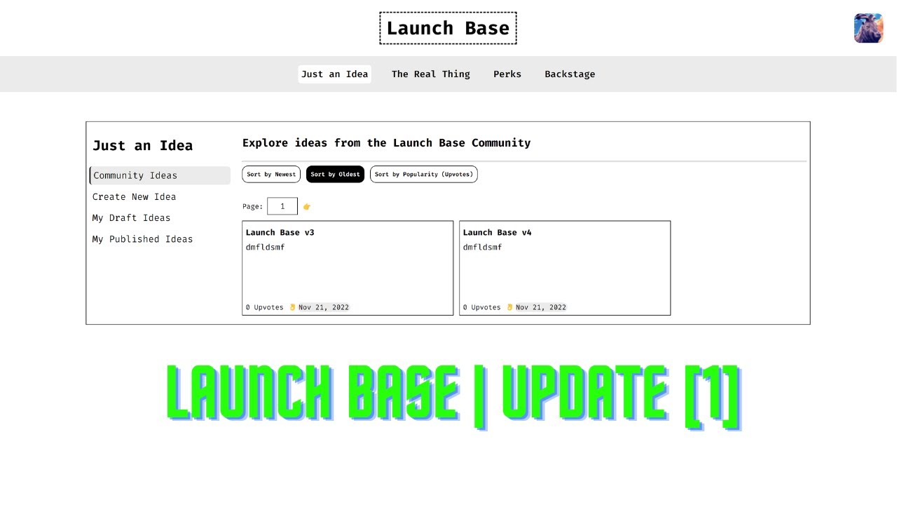 Launch Base | Update [1] - YouTube