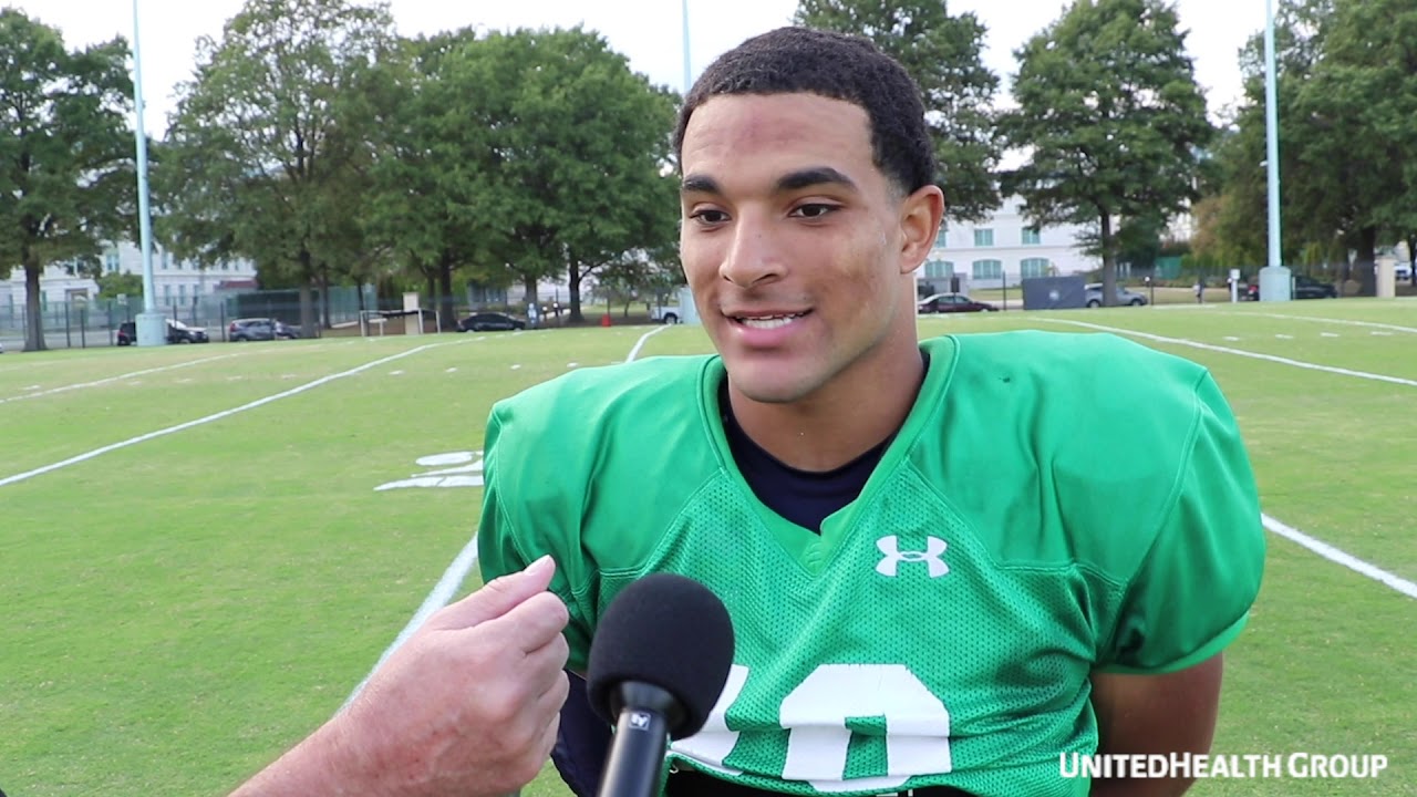 Navy Football Practice Report - September 23, 2019 - YouTube