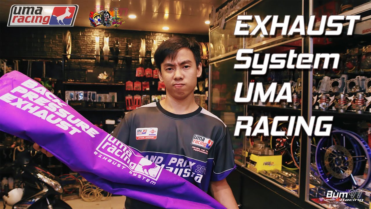 Bô UMA RACING V3 cho EXCITER 150 x Tặng Áo Thun UmaRacing | Bùm TV ...