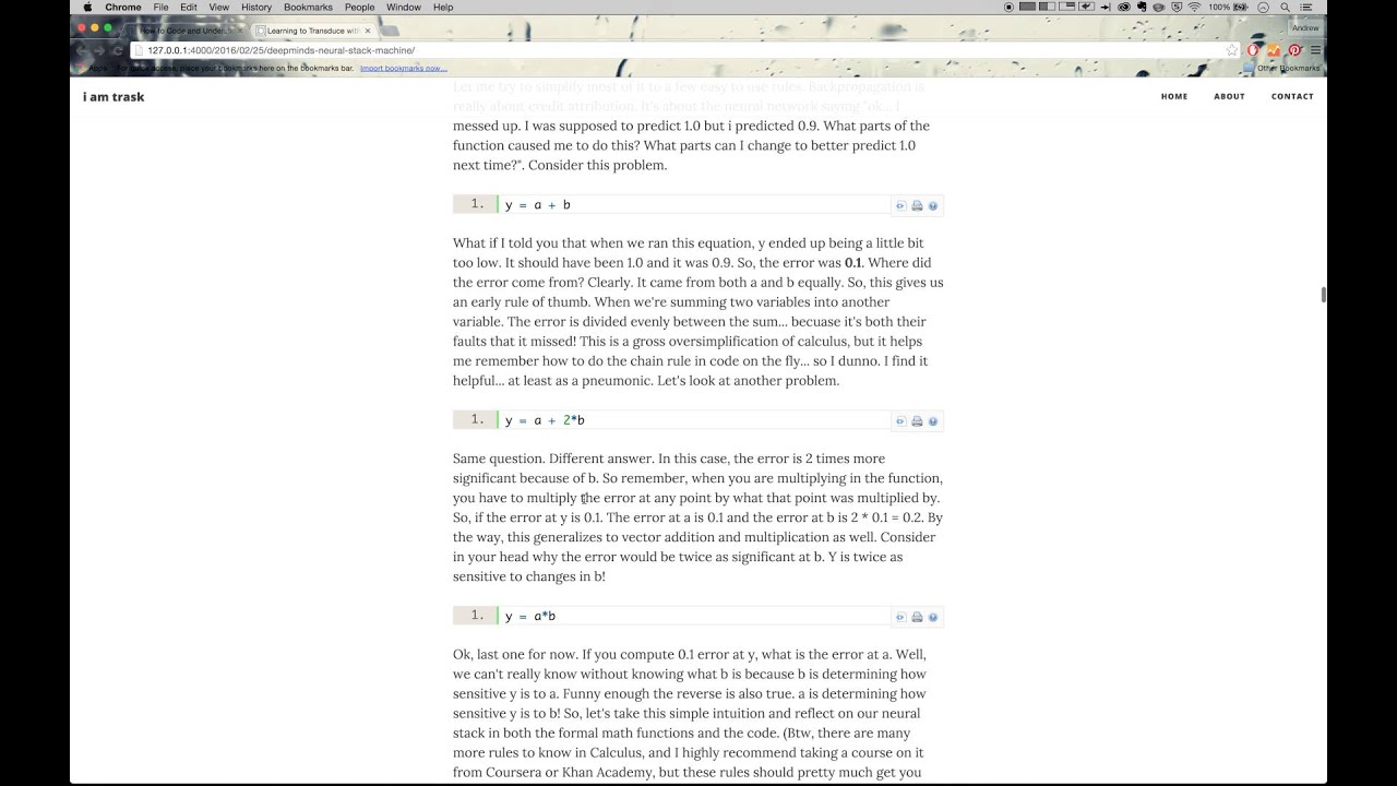 Neural Stack Machine Tutorial (Part 4: Learning a Sequence) - YouTube