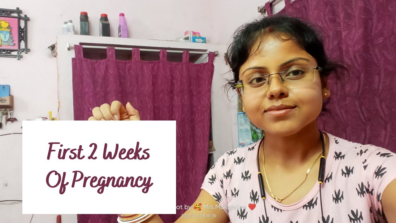 First 2 Weeks Of Pregnancy || Week 1 & Week 2 - YouTube