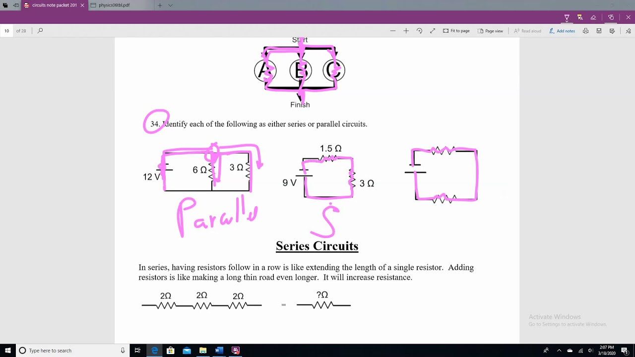Lesson 1: VIRP Charts and Series Circuits - YouTube