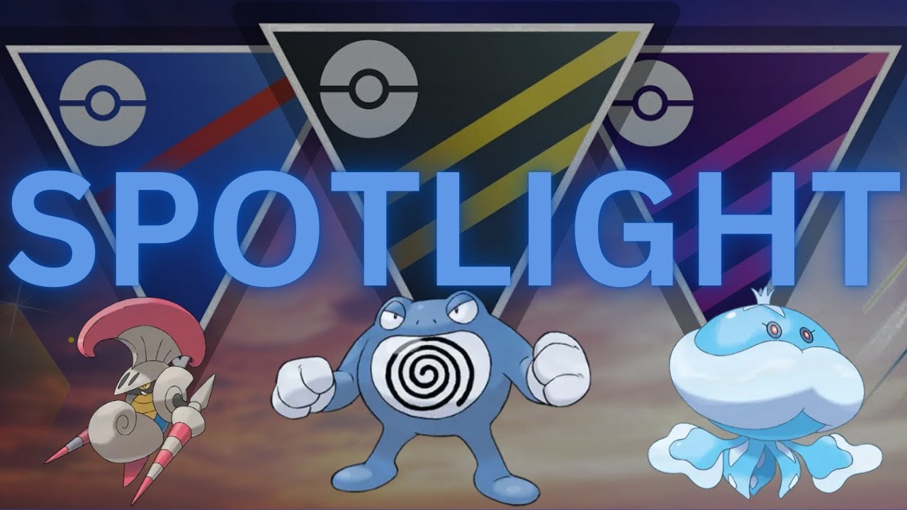 Great League Fossil Cup Escavalier Jellicent SHADOW Poliwrath team is ...