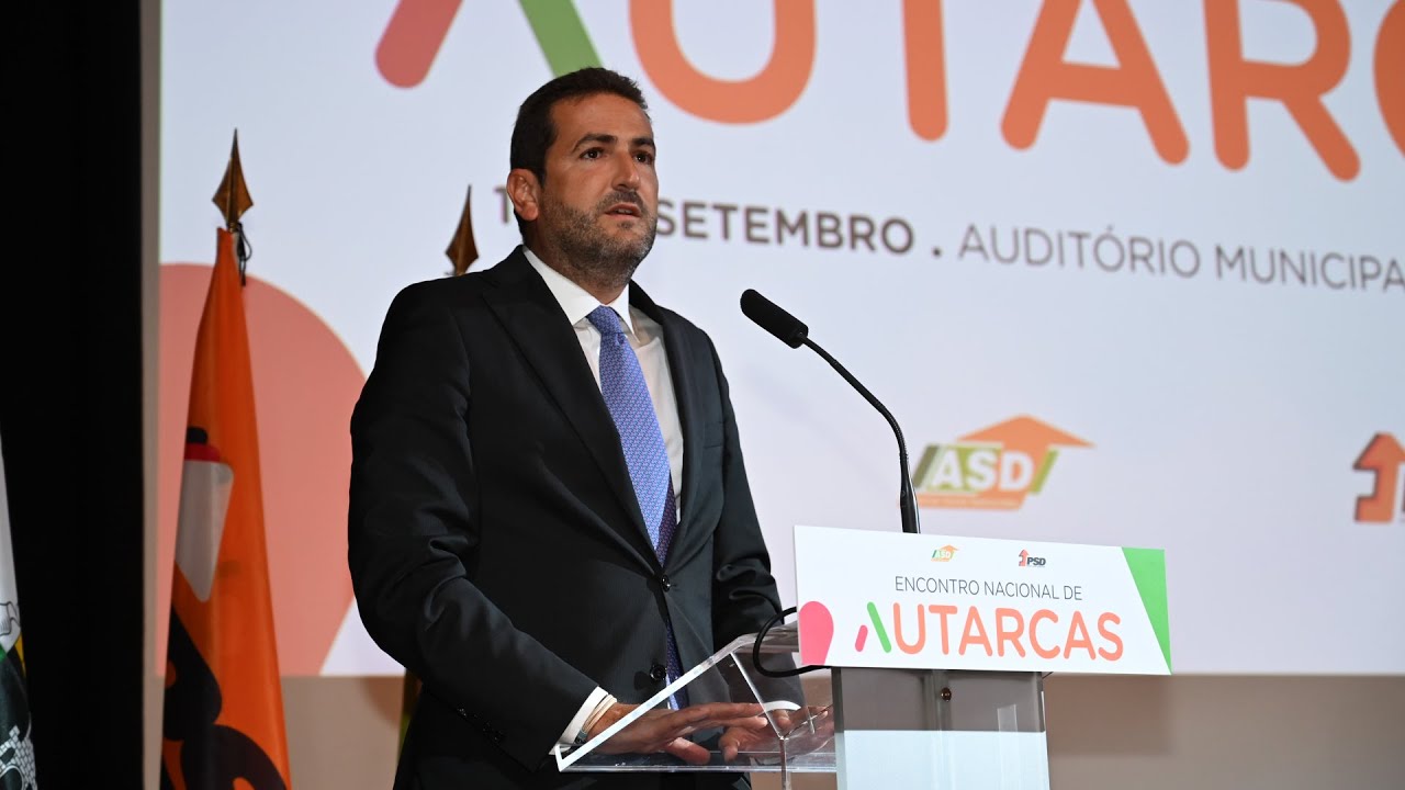 Hugo Soares no Encontro Nacional de Autarcas do PSD - YouTube