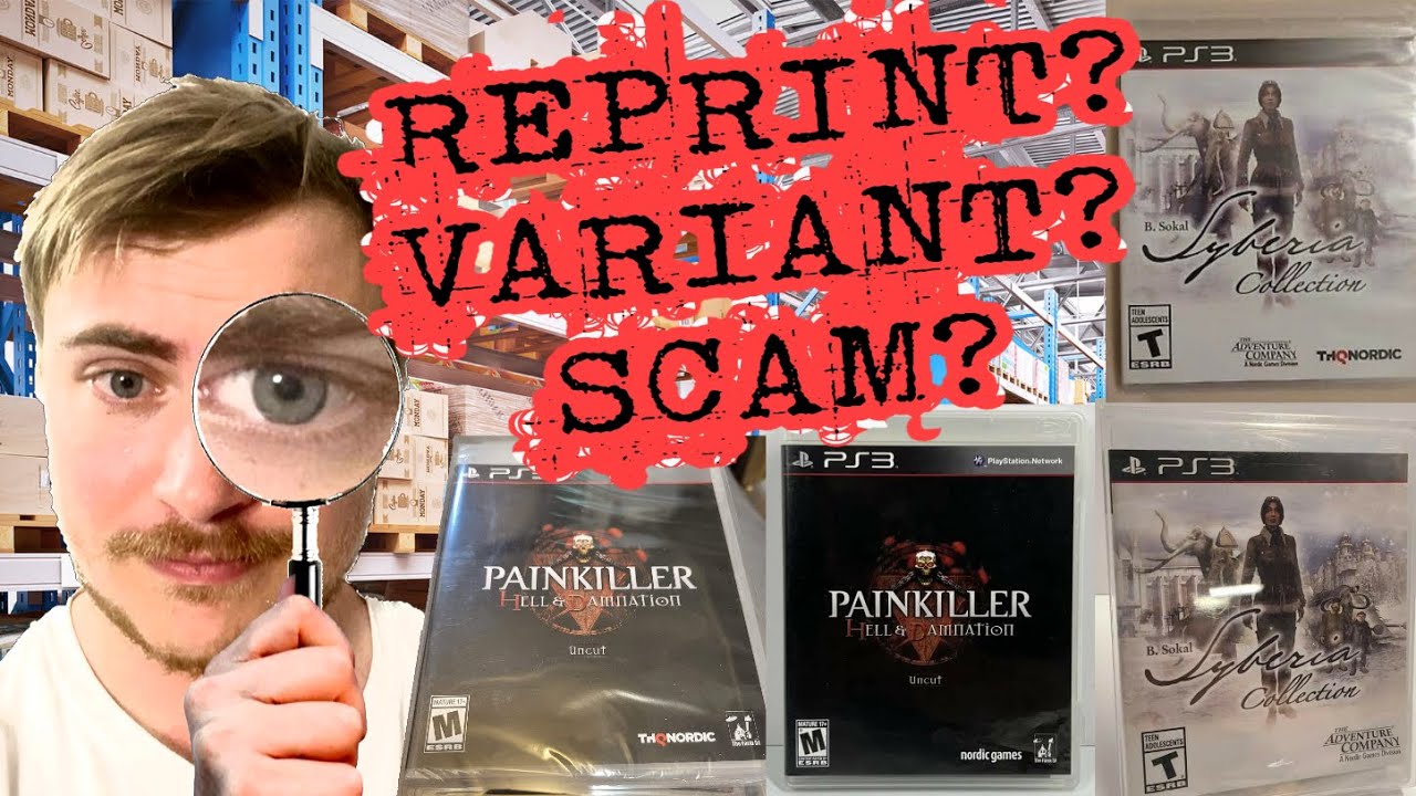 Proof The Two Most Expensive PS3 Games Have Been Reprinted YouTube