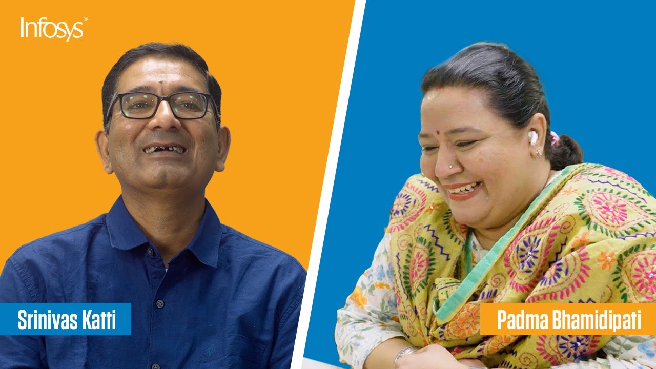 Srinivas thanks Padma for being a role model at work.# ...