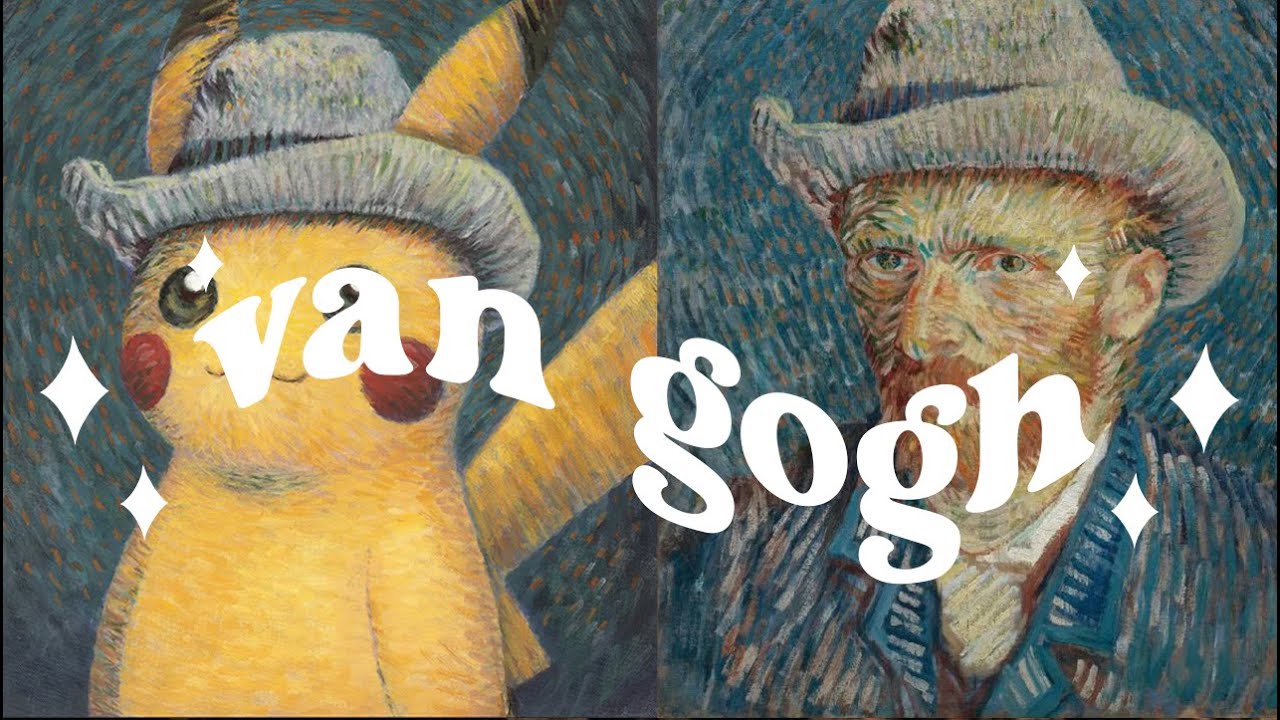 I went to the Van Gogh x Pokemon Exhibit in Amsterdam - YouTube