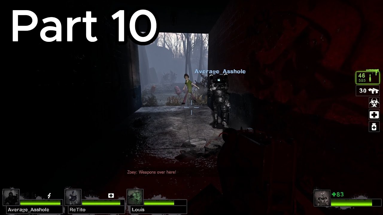 Left 4 Dead 1 Gameplay Part 10 - YouTube