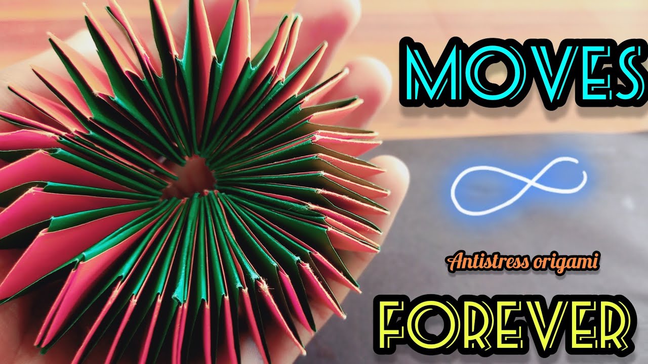 How to make origami infinite ♾️ BALL !! stress free paper crafts ...