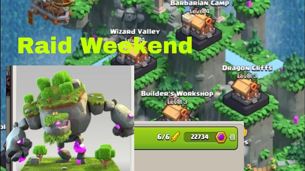 COC Raid Weekend All Attack, Best Score🥰🥰 - YouTube
