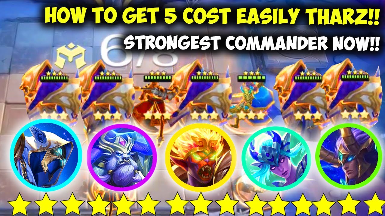 HOW TO EASILY UNLIMITED 5 COST HERO USING THARZ 3RD!! NEW UPDATE ...