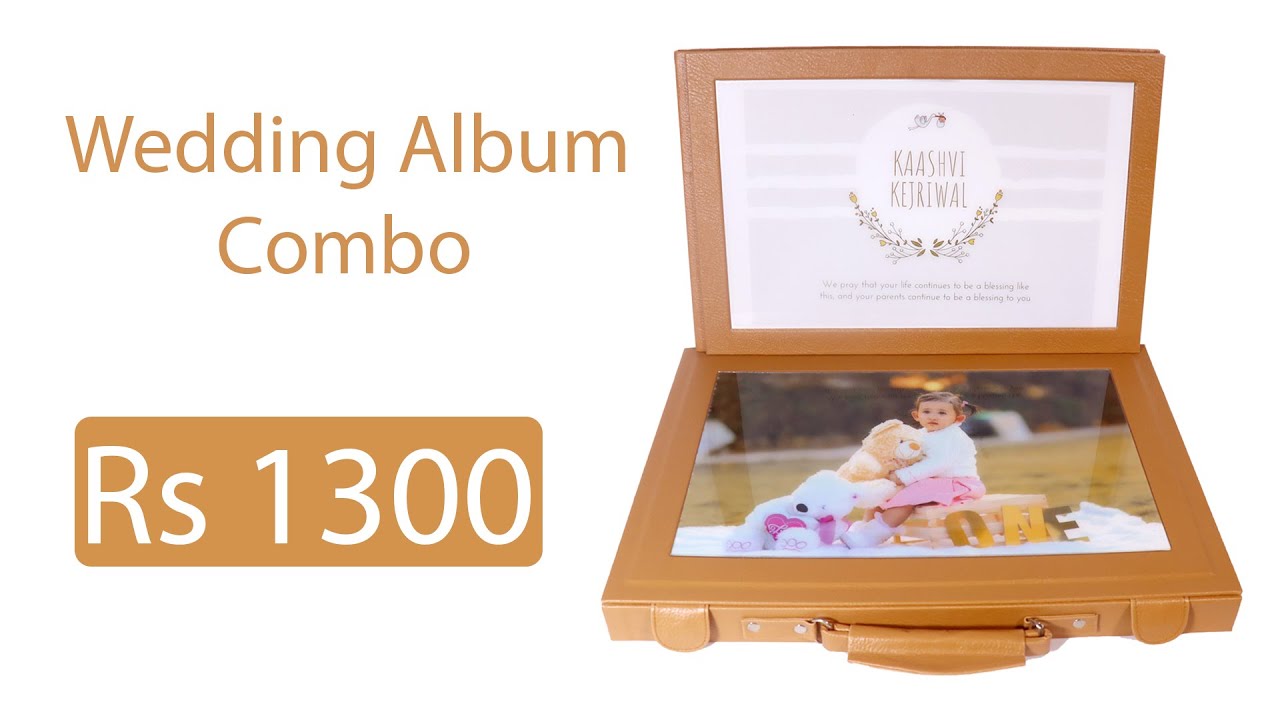 Big Acrylic Leather Box Combo | Wedding Album | Delhi | 2022 - YouTube