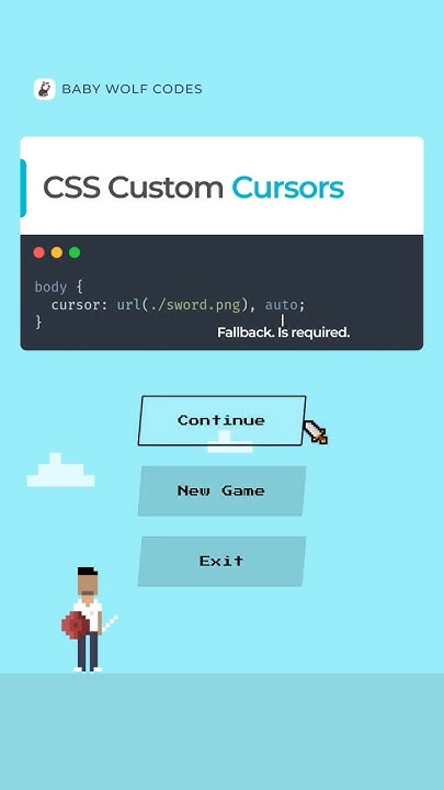 Custom Cursors in #css - YouTube