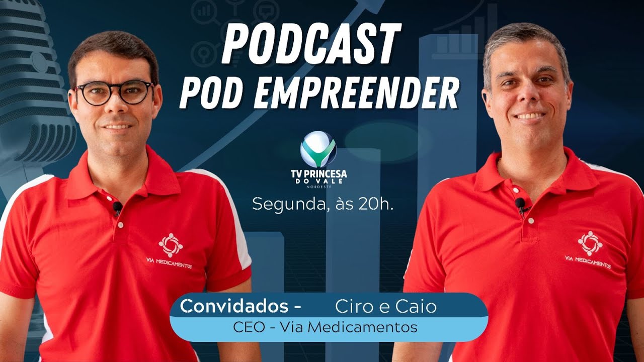 POD EMPREENDER - #007 CONVIDADOS CIRO E CAIO CEO - VIA MEDICAMENTOS ...