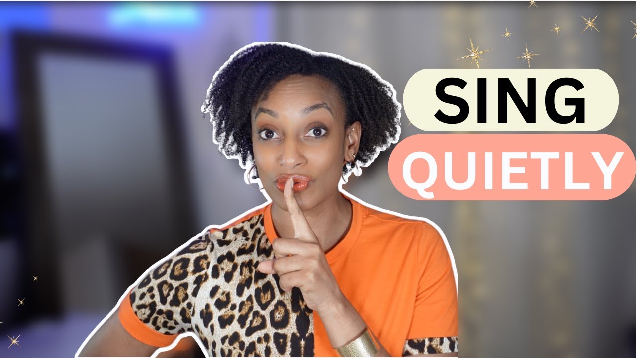 How To Practice SINGING QUIETLY & Still Get Better - YouTube