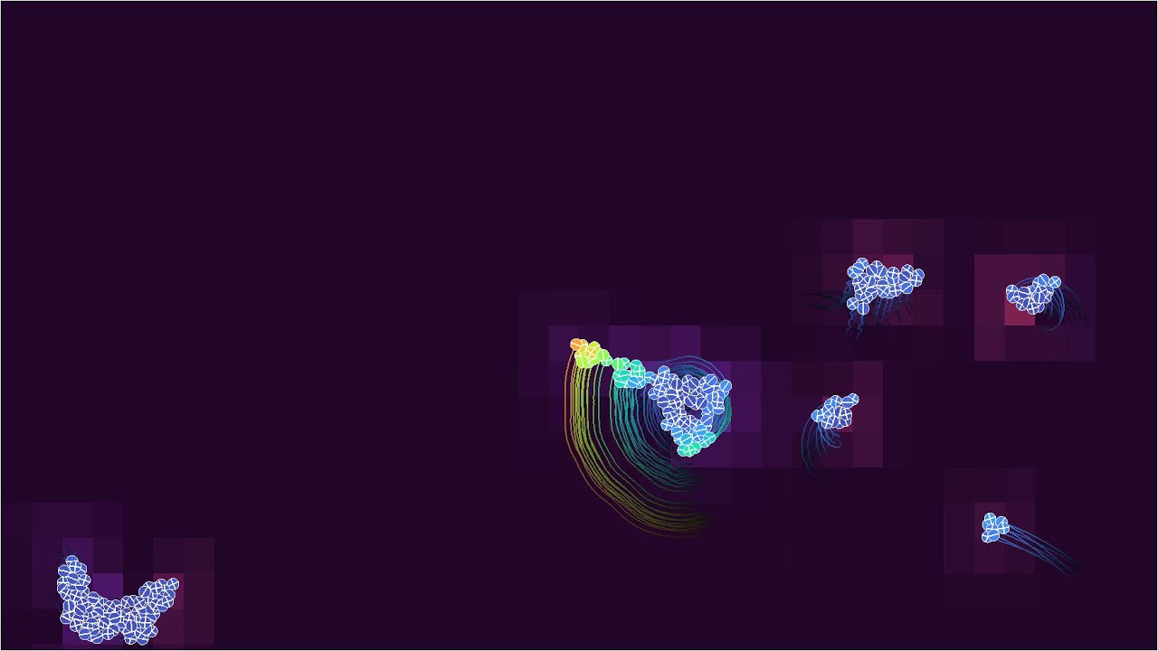 Clustering charged particles, with fewer oscillations - YouTube