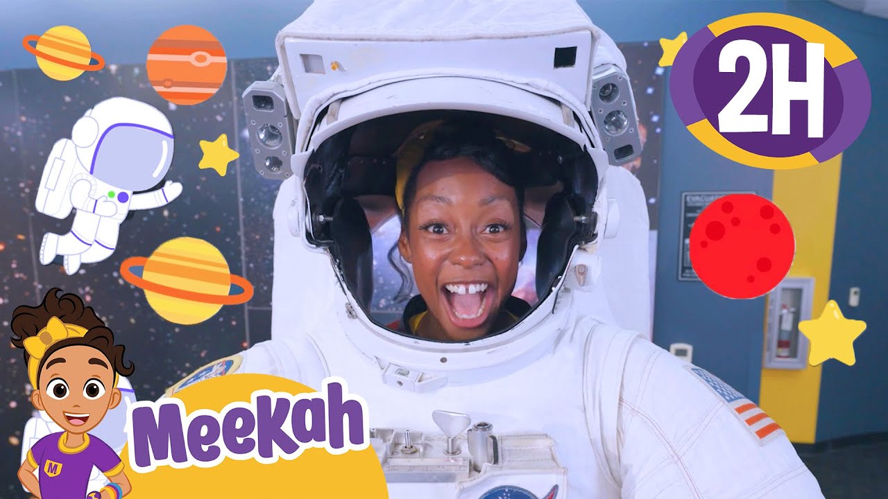 Meekah's Space Adventure! | 2 HOURS OF MEEKAH! | Educational Videos for ...