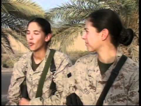 USMC Lt. Ryu and 2nd Lt. Ryu - Twin sisters in Iraq (2004) - YouTube