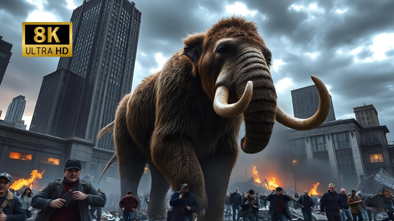 Mammoth Back from the Past 😱 #old #movie - YouTube