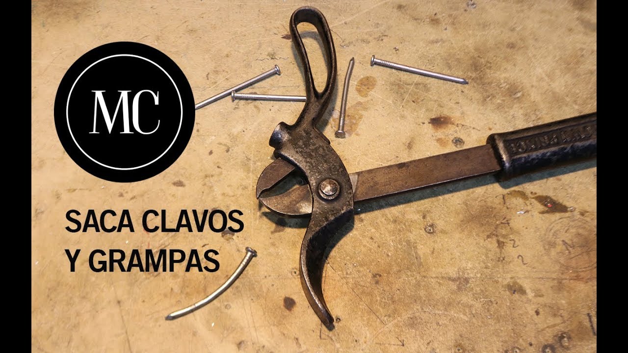 Herramientas antiguas: Saca clavos y grampas. - YouTube