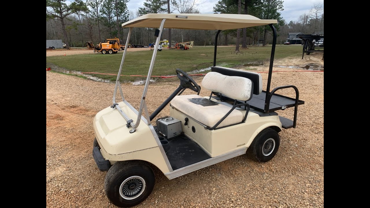 1994 DS Club Car 36V 4 Seater Golf Cart-Not Running - YouTube