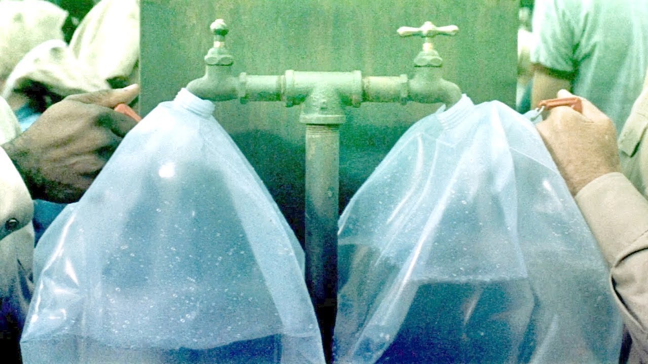 In Future, Food and Water is Limited, Poor Get Only One Bag of Water ...