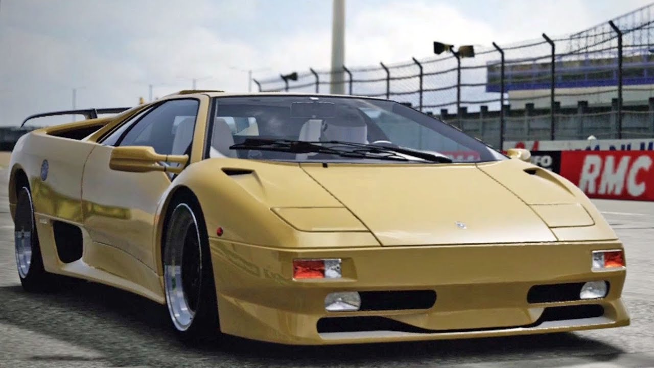 Forza Motorsport 4 - Lamborghini Diablo SV 1997 - Test Drive Gameplay ...
