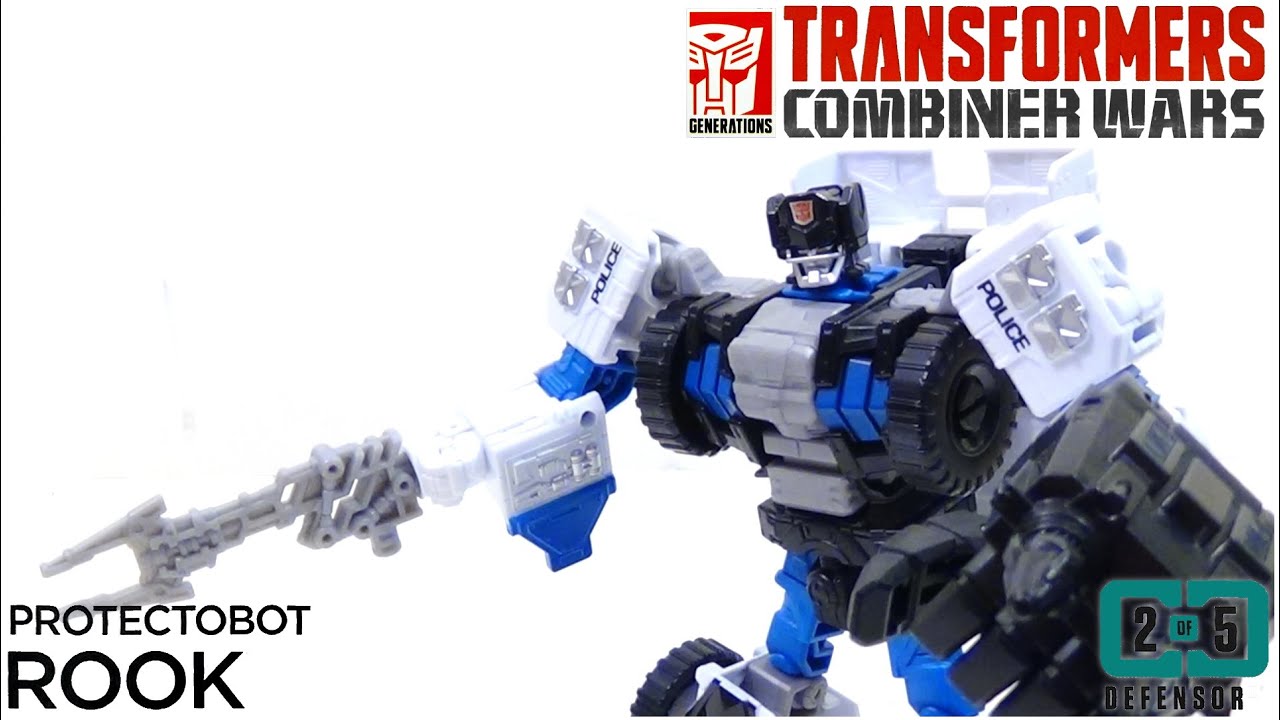 Transformers Combiner Wars Deluxe Rook - YouTube