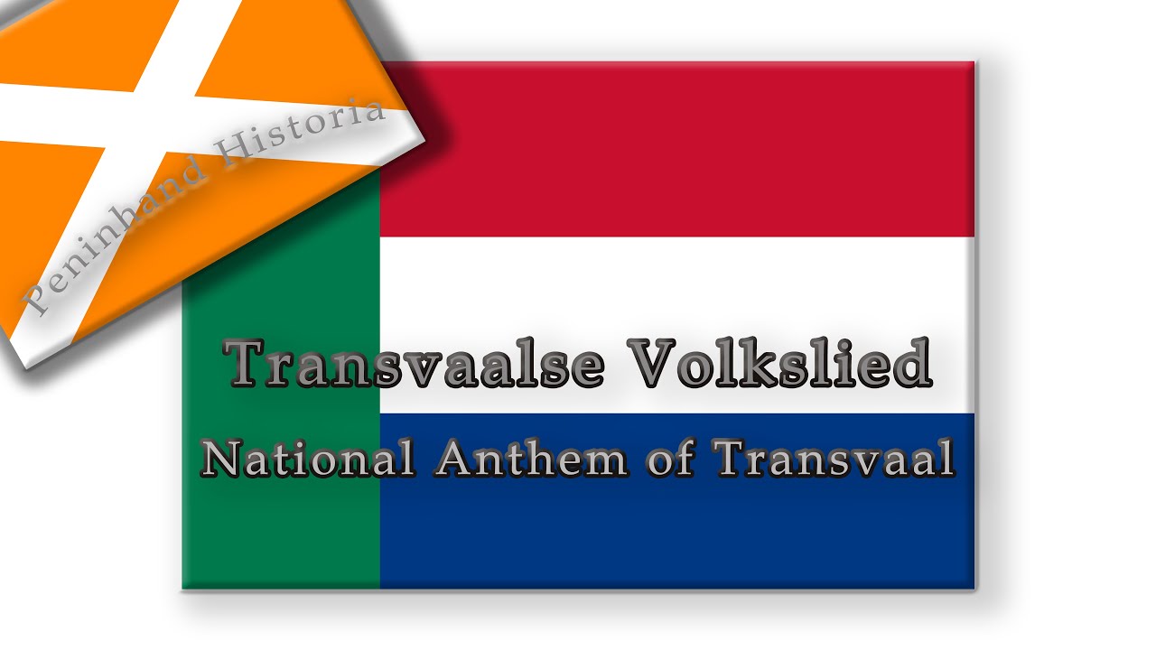 Transvaalse Volkslied / National Anthem of Transvaal - YouTube