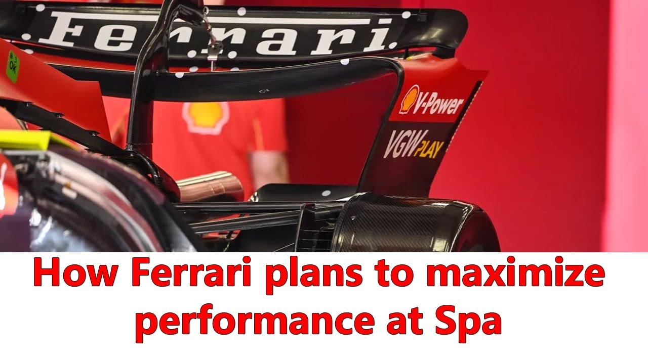 Ferrari: new medium-low downforce rear wing to maximize SF-24 top speed ...