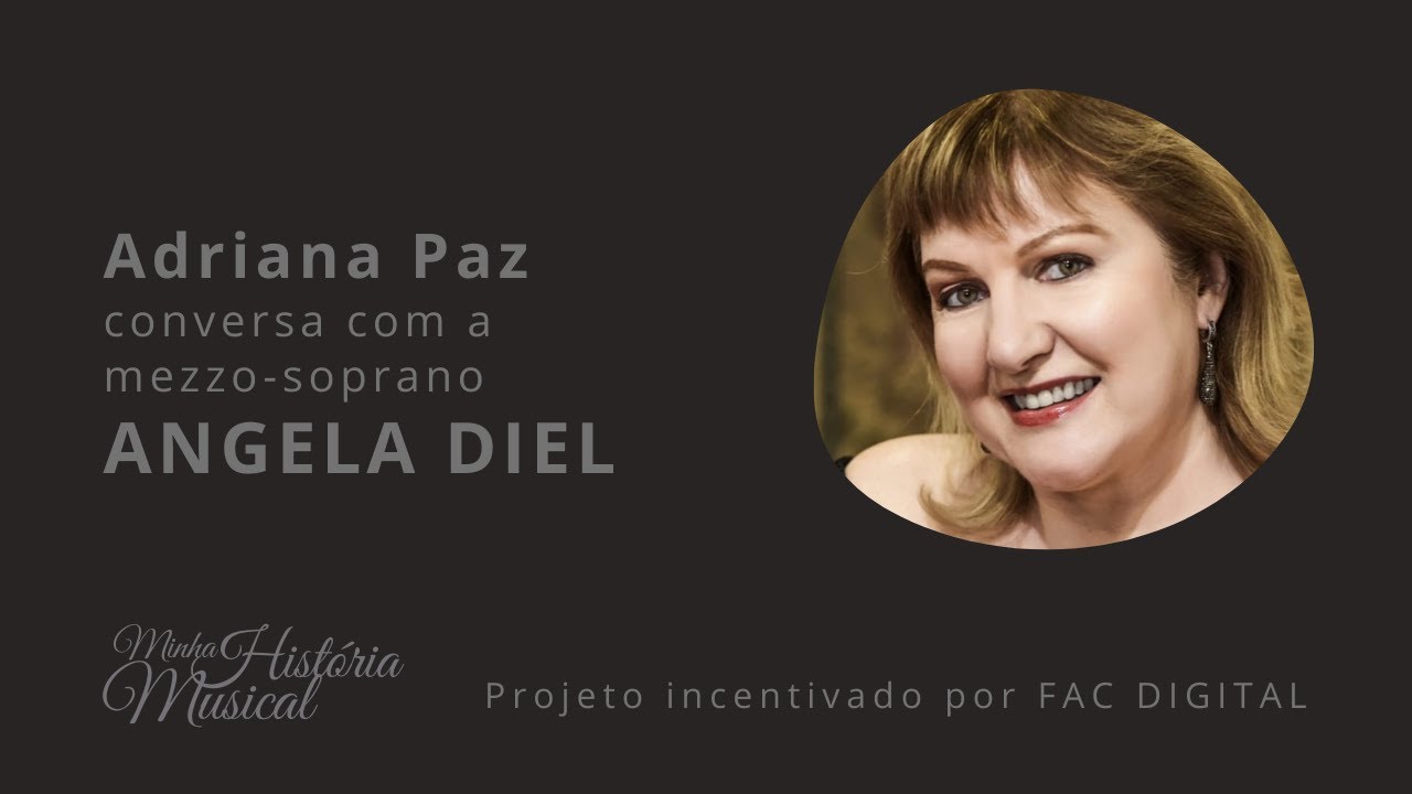 Live com a Mezzo-Soprano ANGELA DIEL. - YouTube