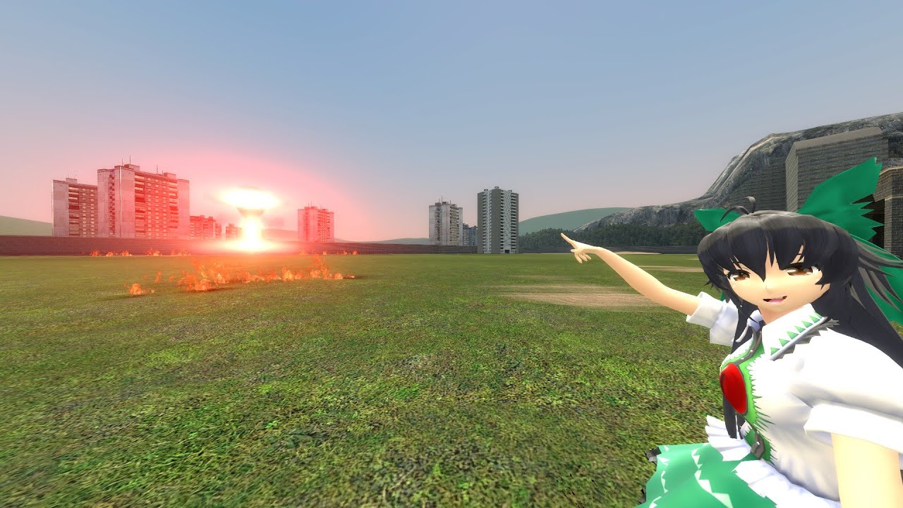 Totally canon-accurate Okuu Simulator [Touhou Gmod] - YouTube