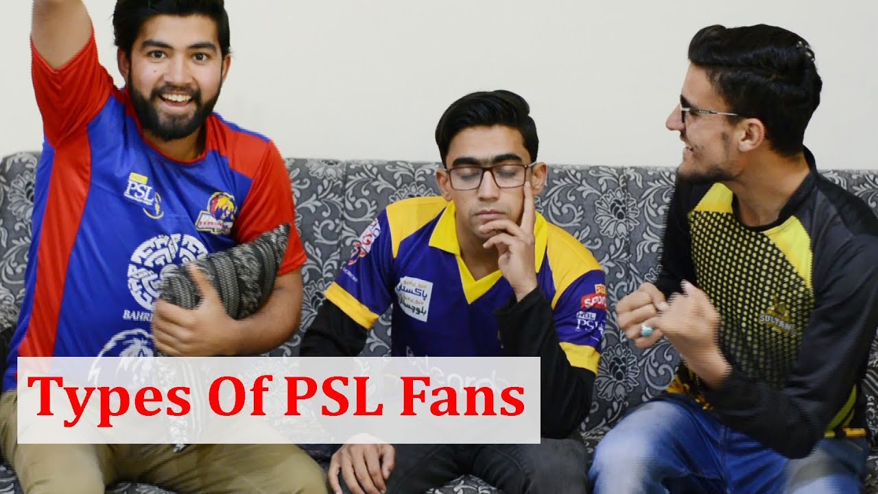 PSL Fans Be Like | PSL 5 | 2020 | Ahsan Ali - YouTube
