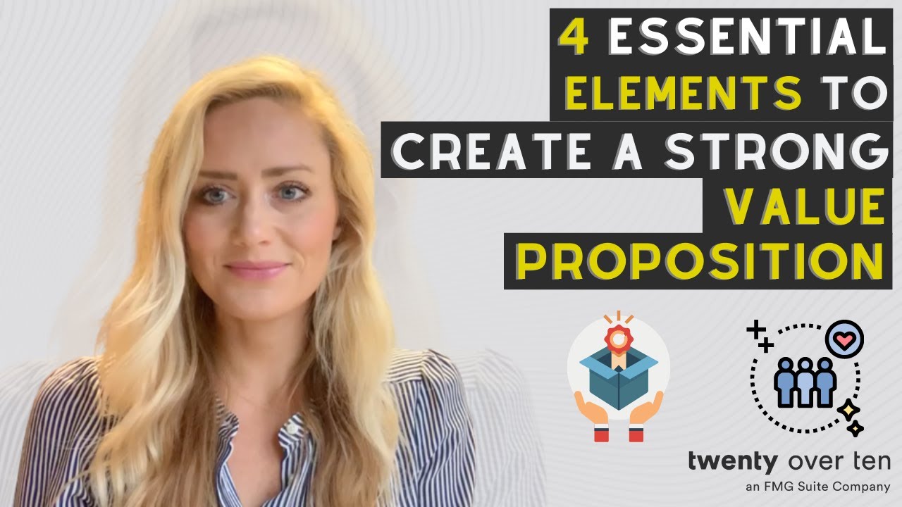 4 Essential Elements To Create A Strong Unique Value Proposition YouTube 4 Essential Elements To Create A Strong Unique Value Proposition YouTube