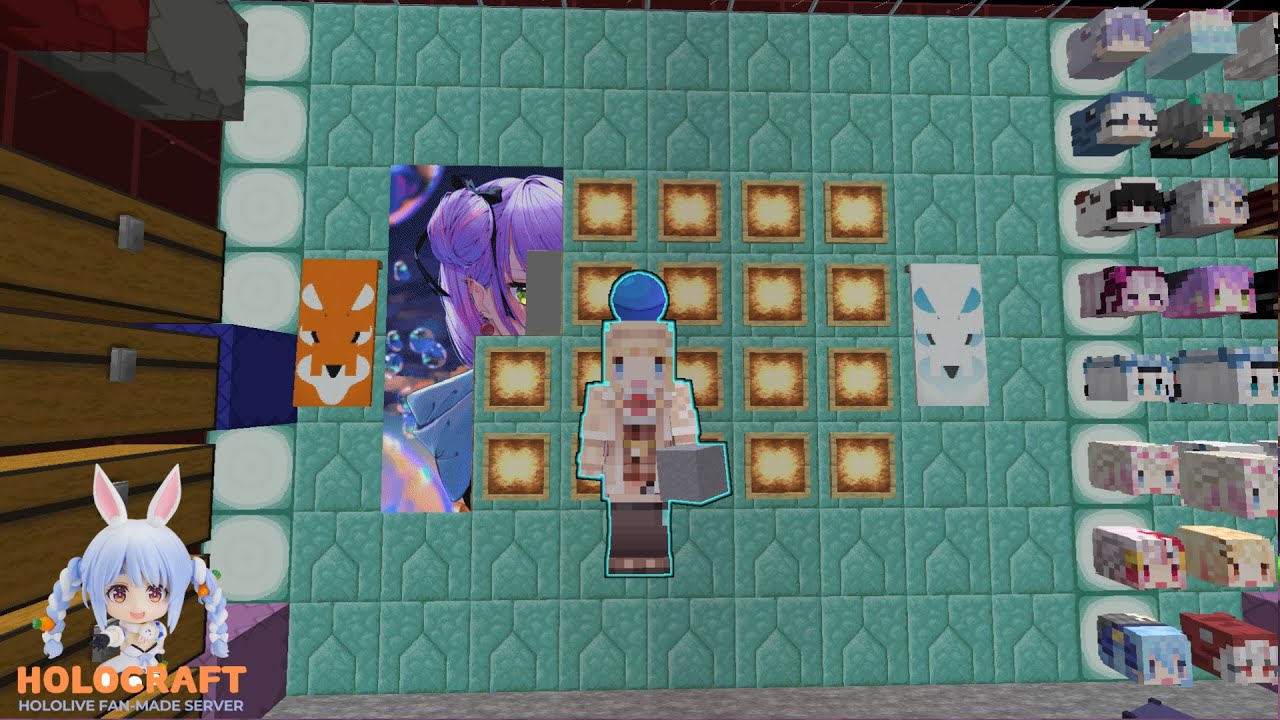 HoloCraft Mapart - Towa #6 - Day 6 - YouTube