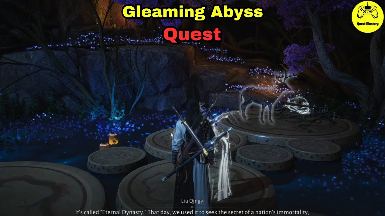 Gleaming Abyss Quest Where Winds Meet - YouTube