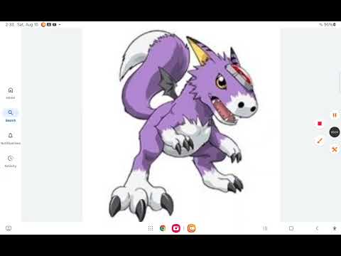 Dorumon digivolve to dorugamon