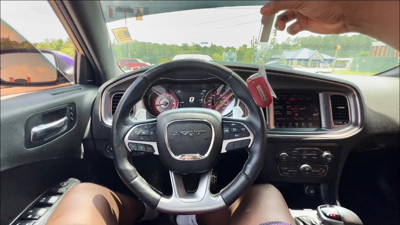 DRIVING A HELLCAT FOR THE FIRST TIME POV ! - YouTube