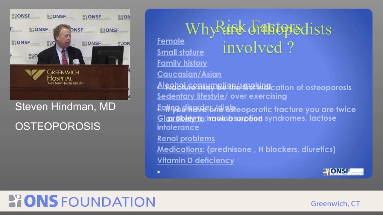 Steven Hindman, MD – Osteoporosis - YouTube