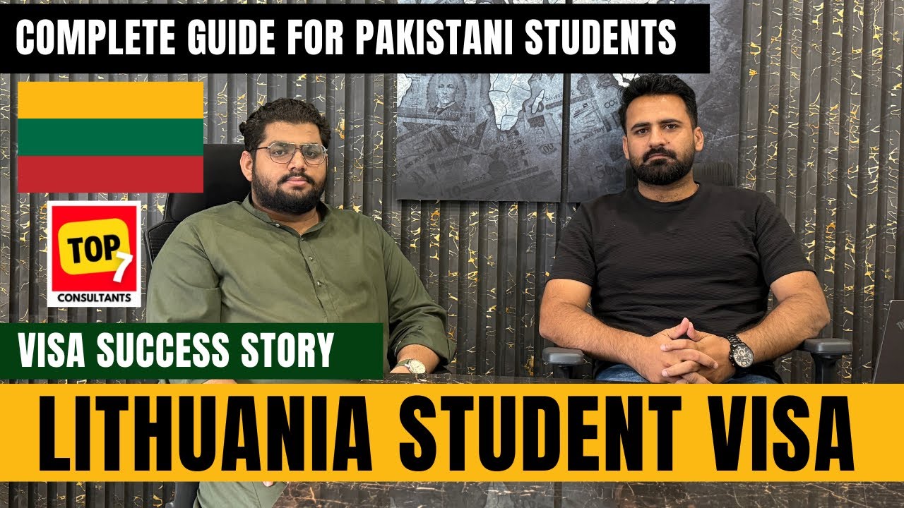 Lithuania Student VISA Success Story 2025 🇱🇹 | Pakistani Student ...