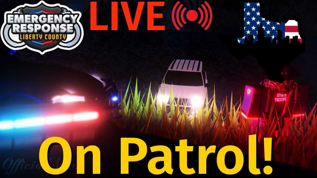 ERLC Live on Patrol | Texas State Roleplay EP: 6 - YouTube