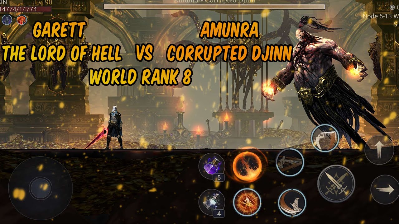 Demon Hunter Shadow World\Shadow Hunter Lost World Garett vs Amunra ...