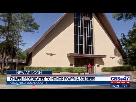 Cecil Field chapel restored to honor POW-MIAs - YouTube