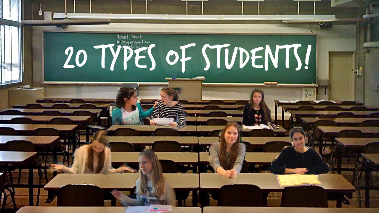 20 TYPES OF STUDENTS!! Deel 1 - YouTube