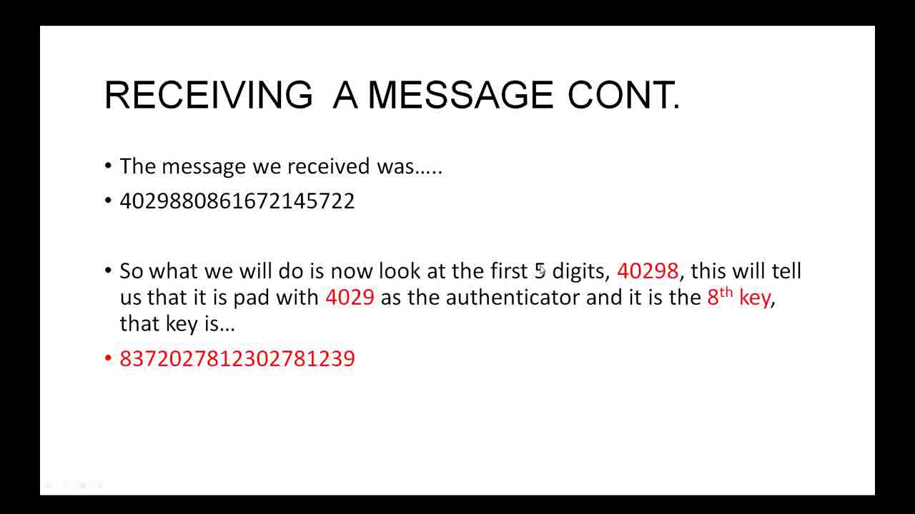 HOW TO MAKE ONE TIME PAD SECURE CRYPTO MESSAGES - YouTube