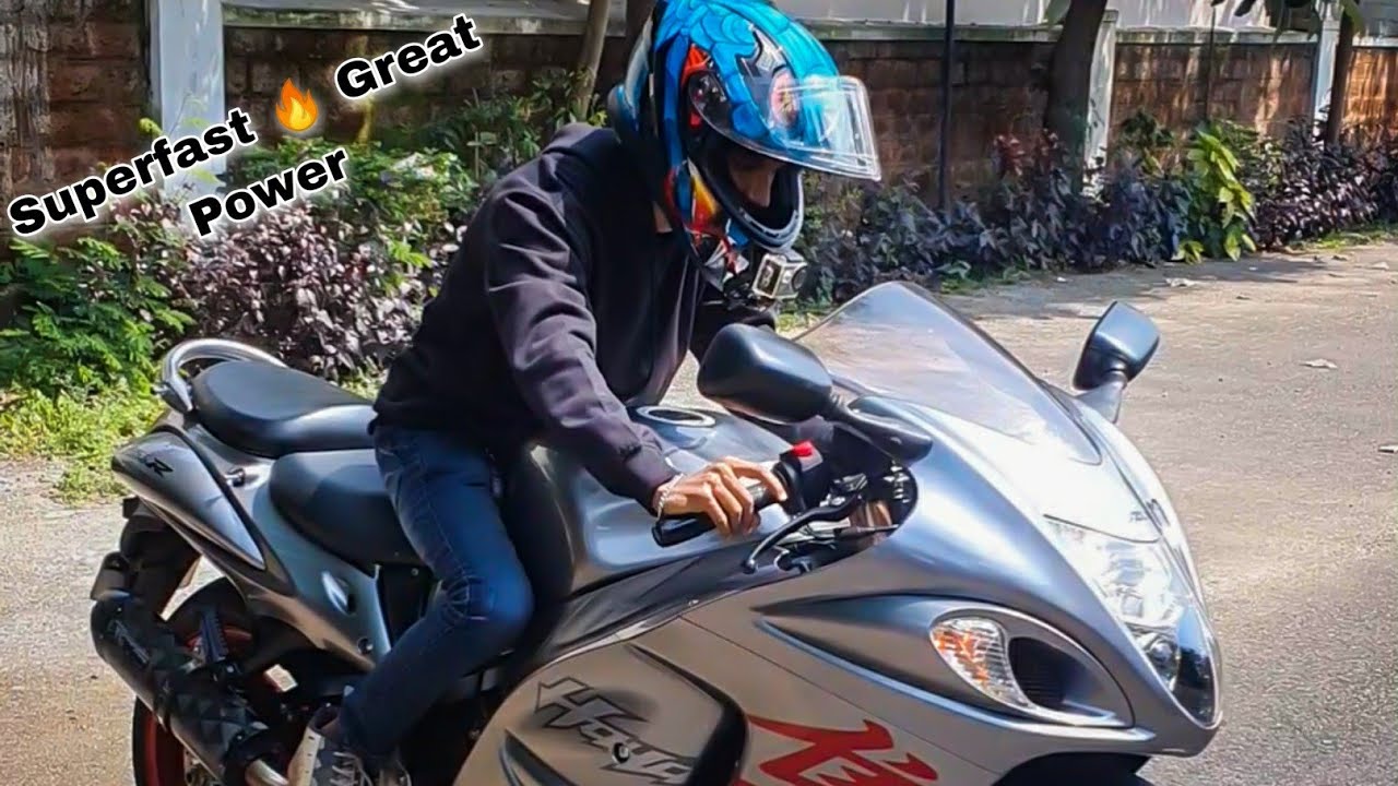 Riding The Mighty Hayabusa #dhoom bike 🔥 With TBR Exhaust - YouTube