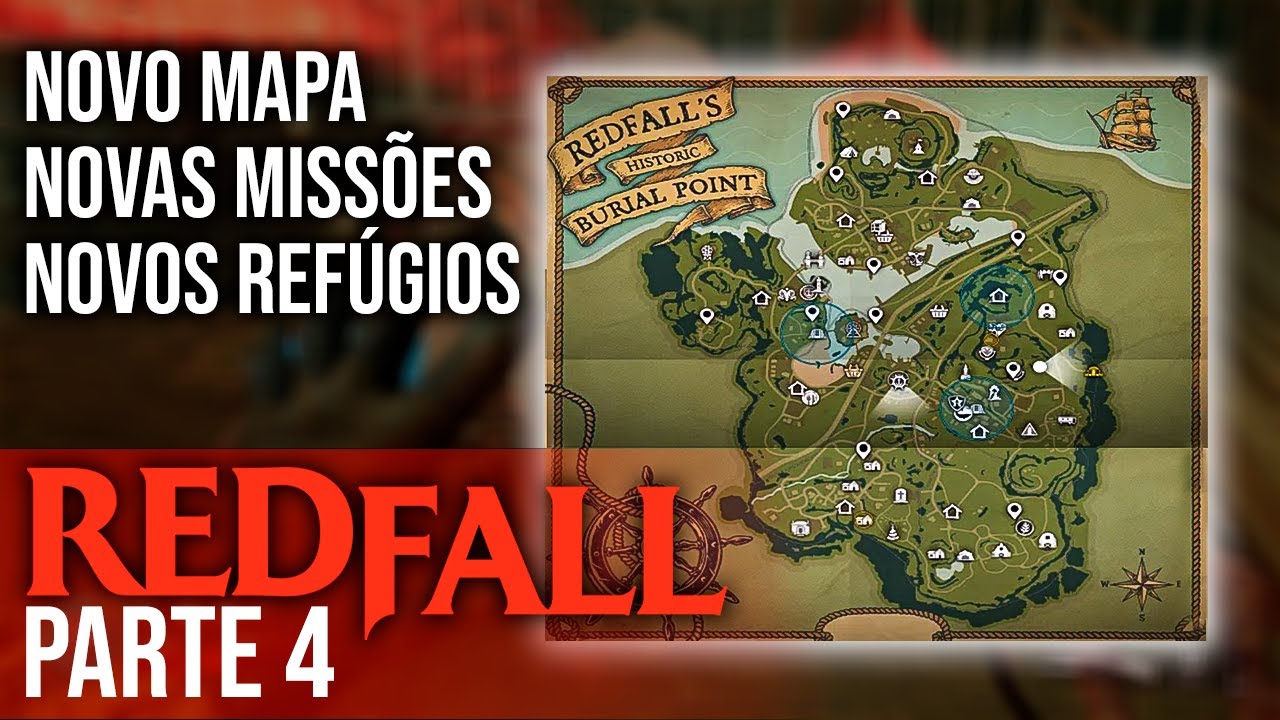 REDFALL: NOVO MAPA, NOVAS MISSÕES... (PARTE 4) - YouTube
